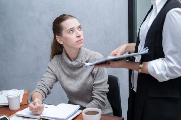 stressed worker | Double Debt Single Woman